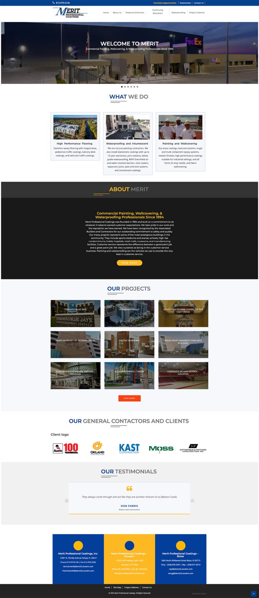 Biotech custom website design, development and hosting - Axxiem